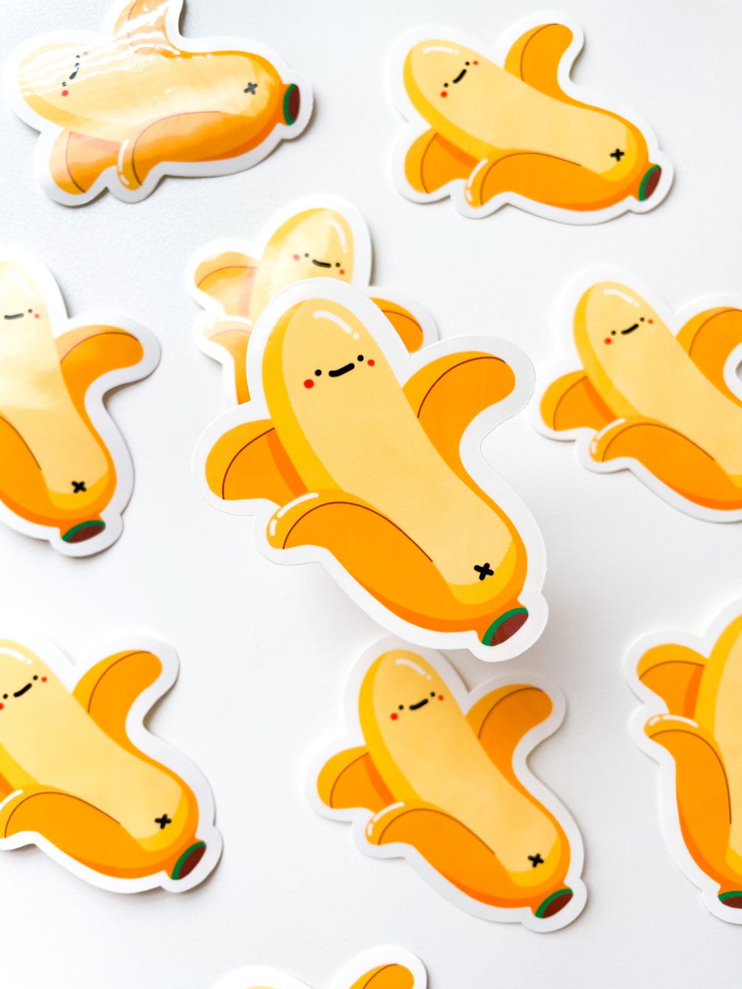 Banana Sticker, Asian Sticker, Korean Sticker, Funny Sticker, K-drama ...