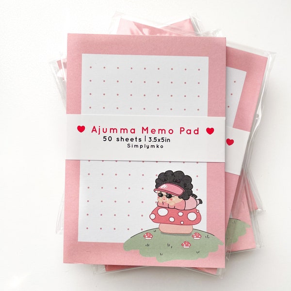 Korean Sticky Note - Etsy