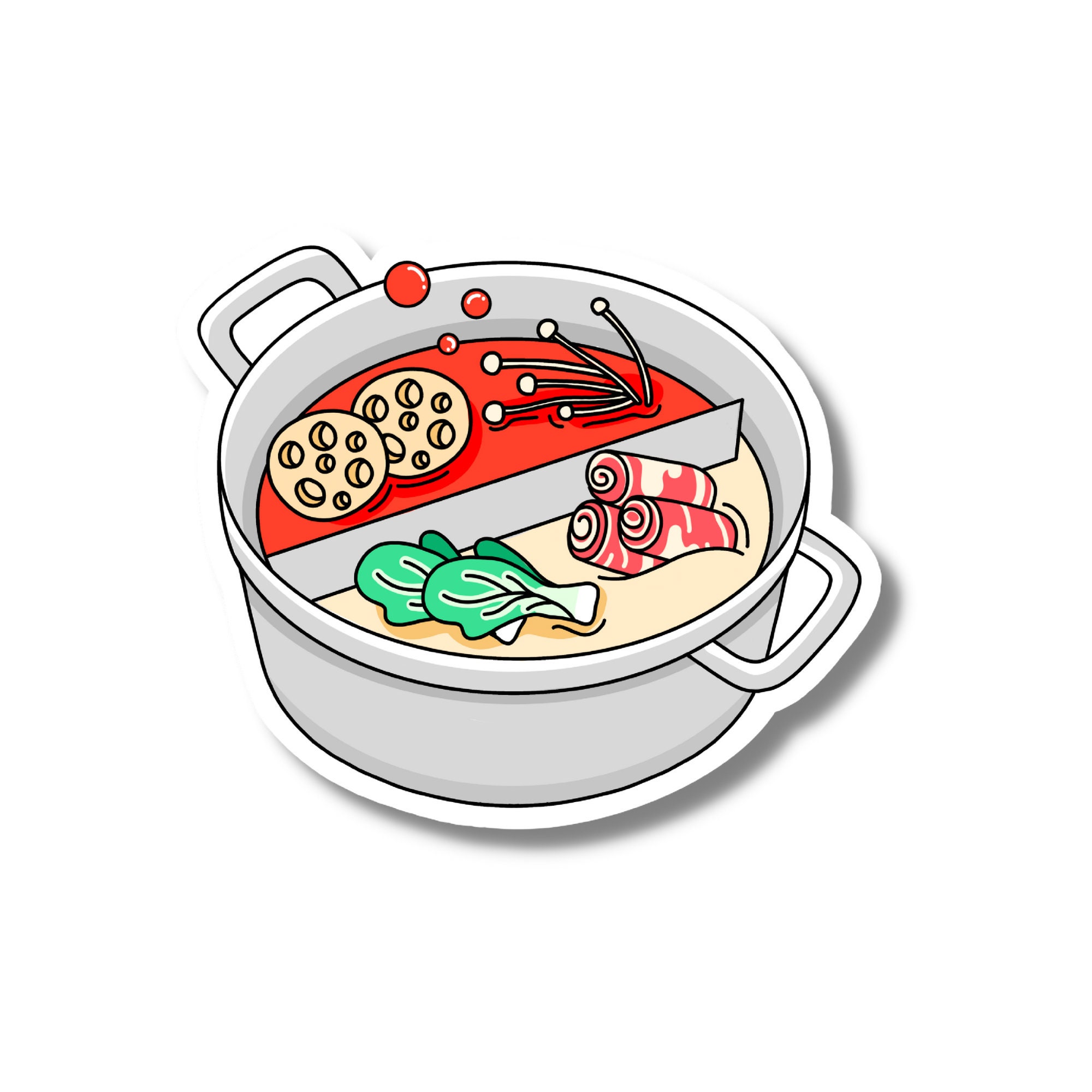 Chinese Hot Pot Clipart