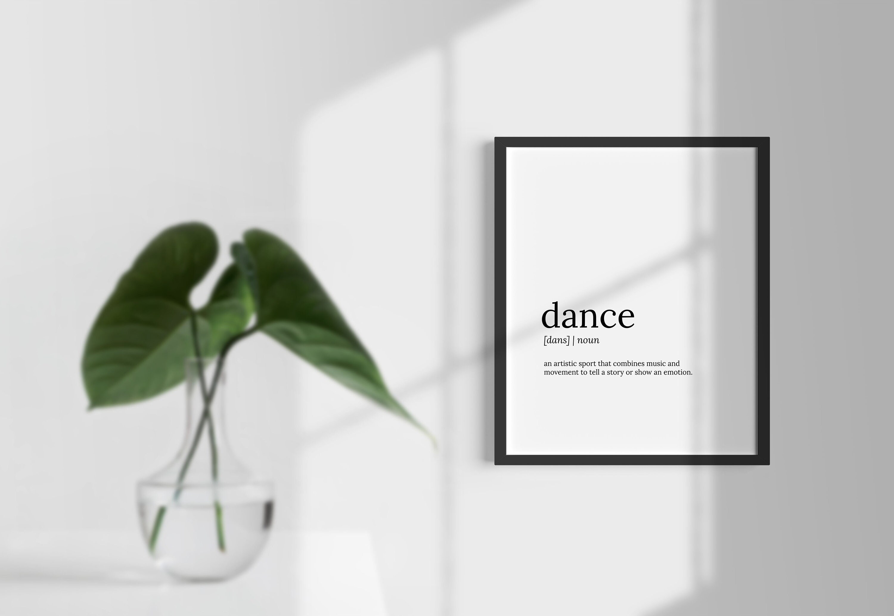 Dance Definition Home Definition Print Bedroom Decor Home - Etsy