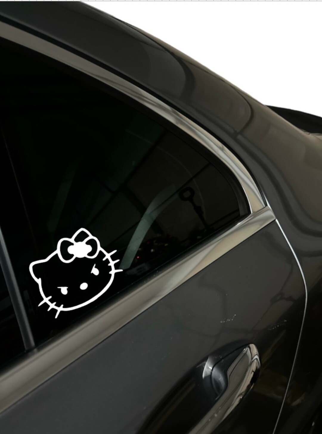 Angry Cat Car Decal, Car Sticker, Decal, Cat Car Decal - Etsy