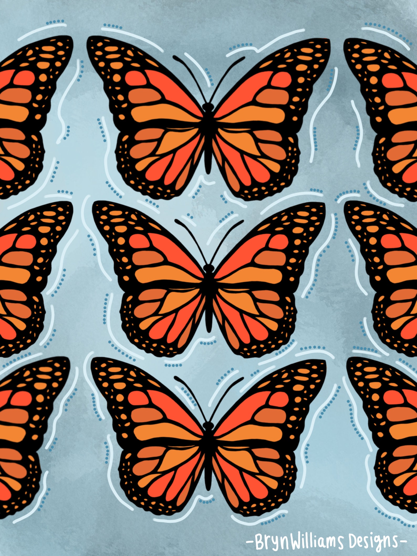 Monarch Butterfly Print, Instant Download - Etsy