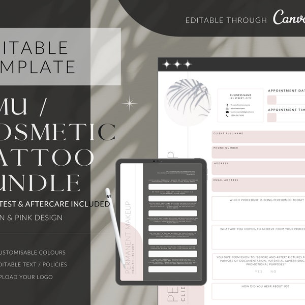 Pmu Consent Form - Etsy