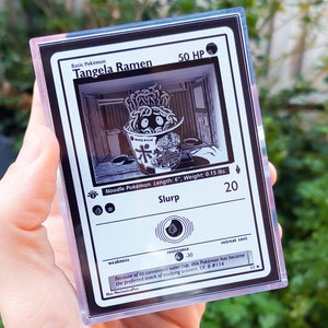 3D Pokemon Card Shadow Box Tangela Ramen Light up Pokemon Card Diorama ...