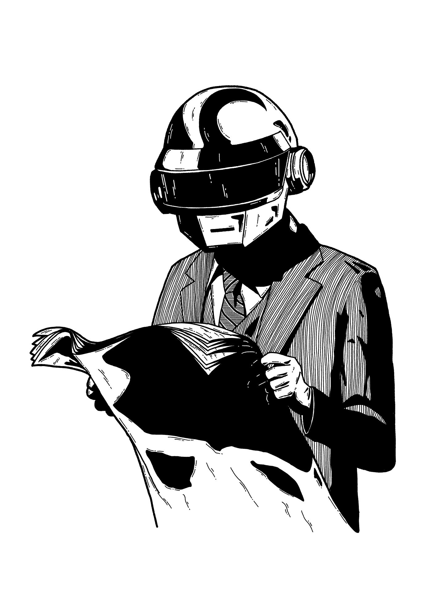 Tribute to Daft Punk Electroma Inspired Art Print Poster - Etsy Australia