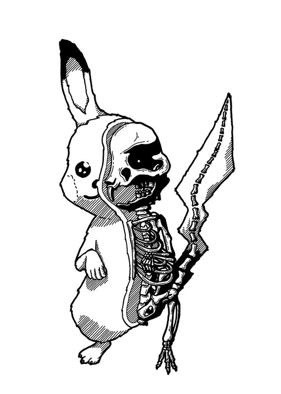 Zombie Pokemon Drawing