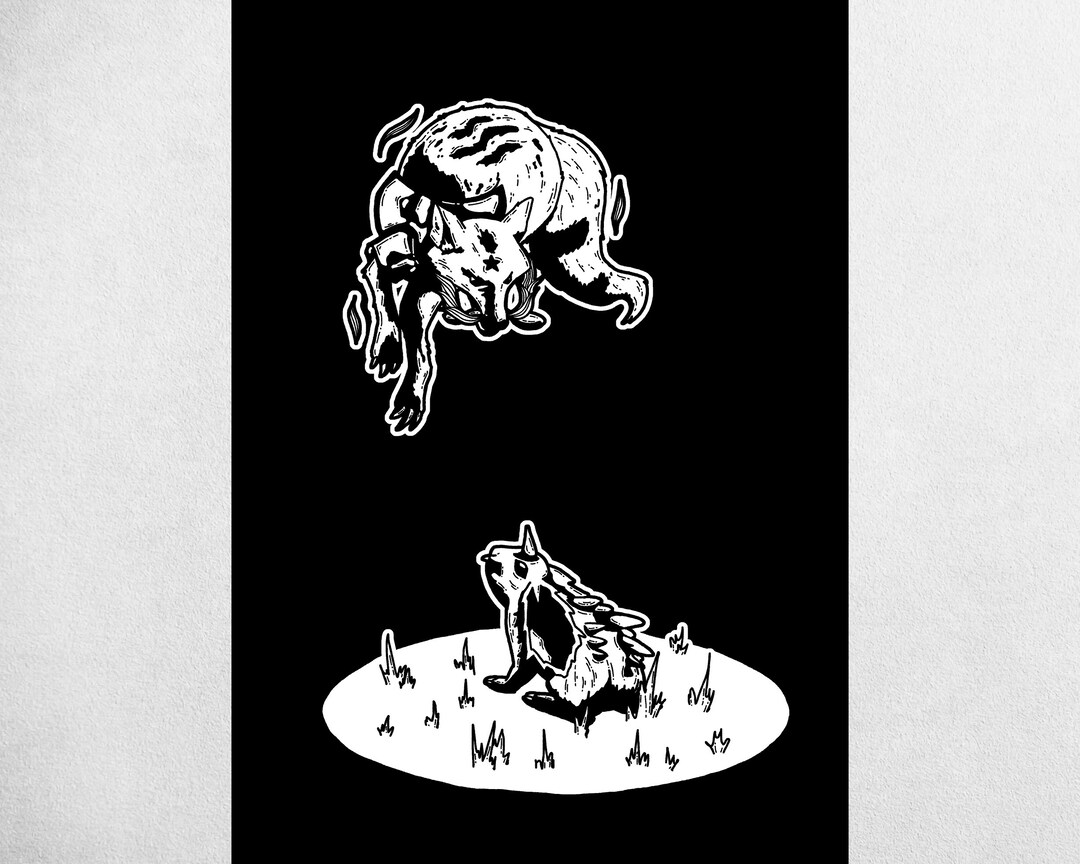 Realistic Kadabra Stalking Nidoran Pokemon Inspired Art - Etsy