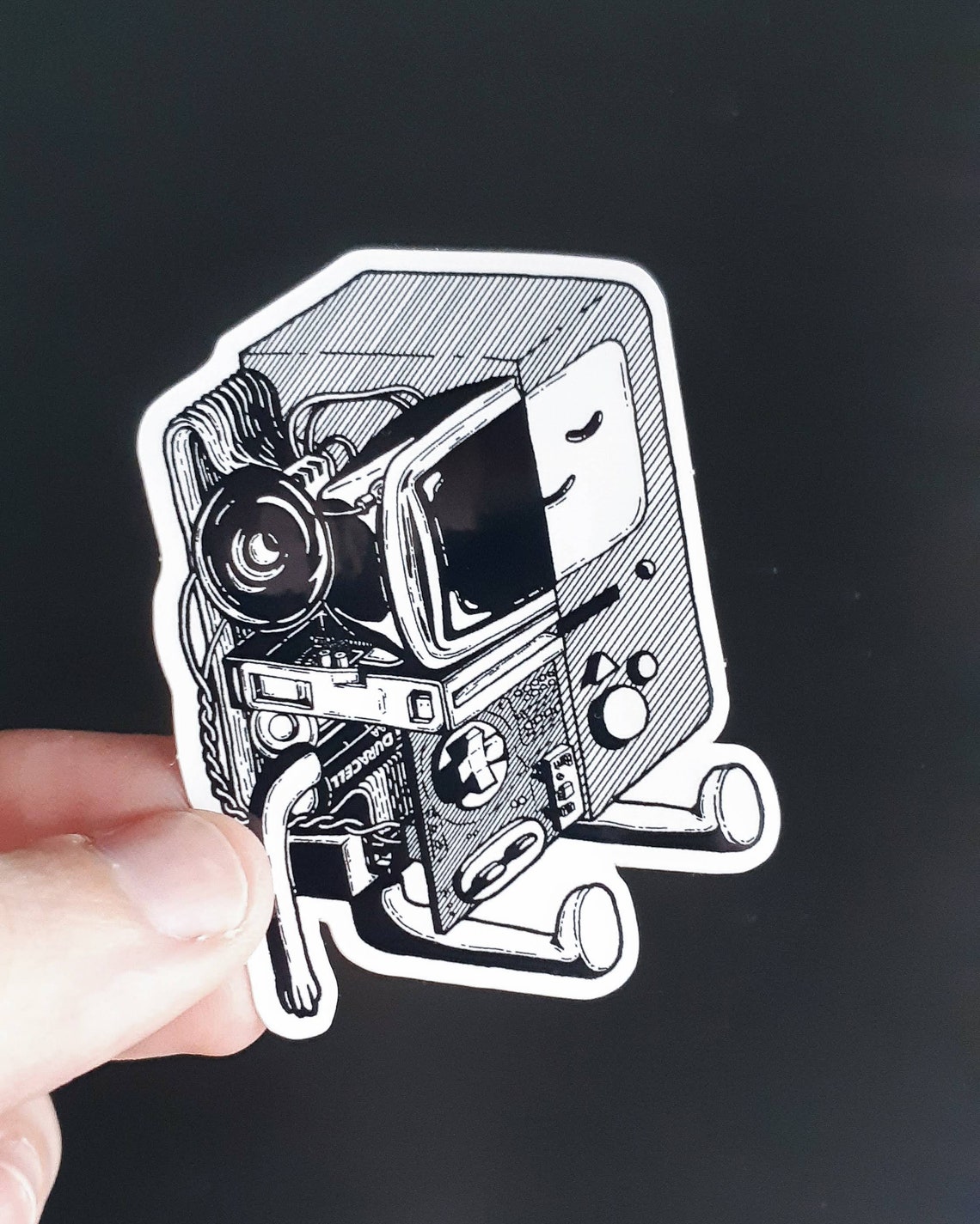 Vinyl Sticker BMO Anatomy Adventure Time Inspired Sticker - Etsy