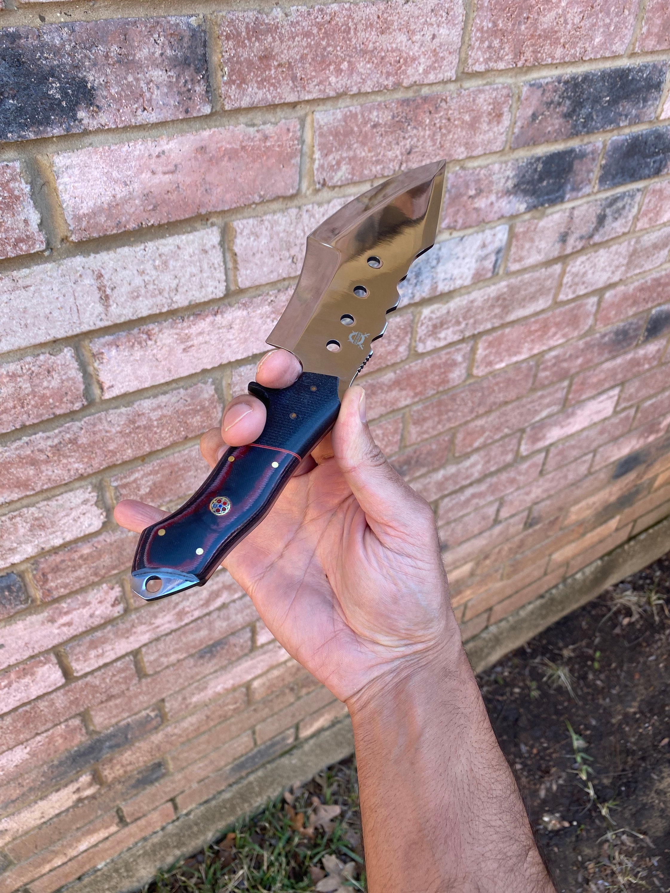 Tracker Knife With Fixed Blade for Camping Comes With | Etsy