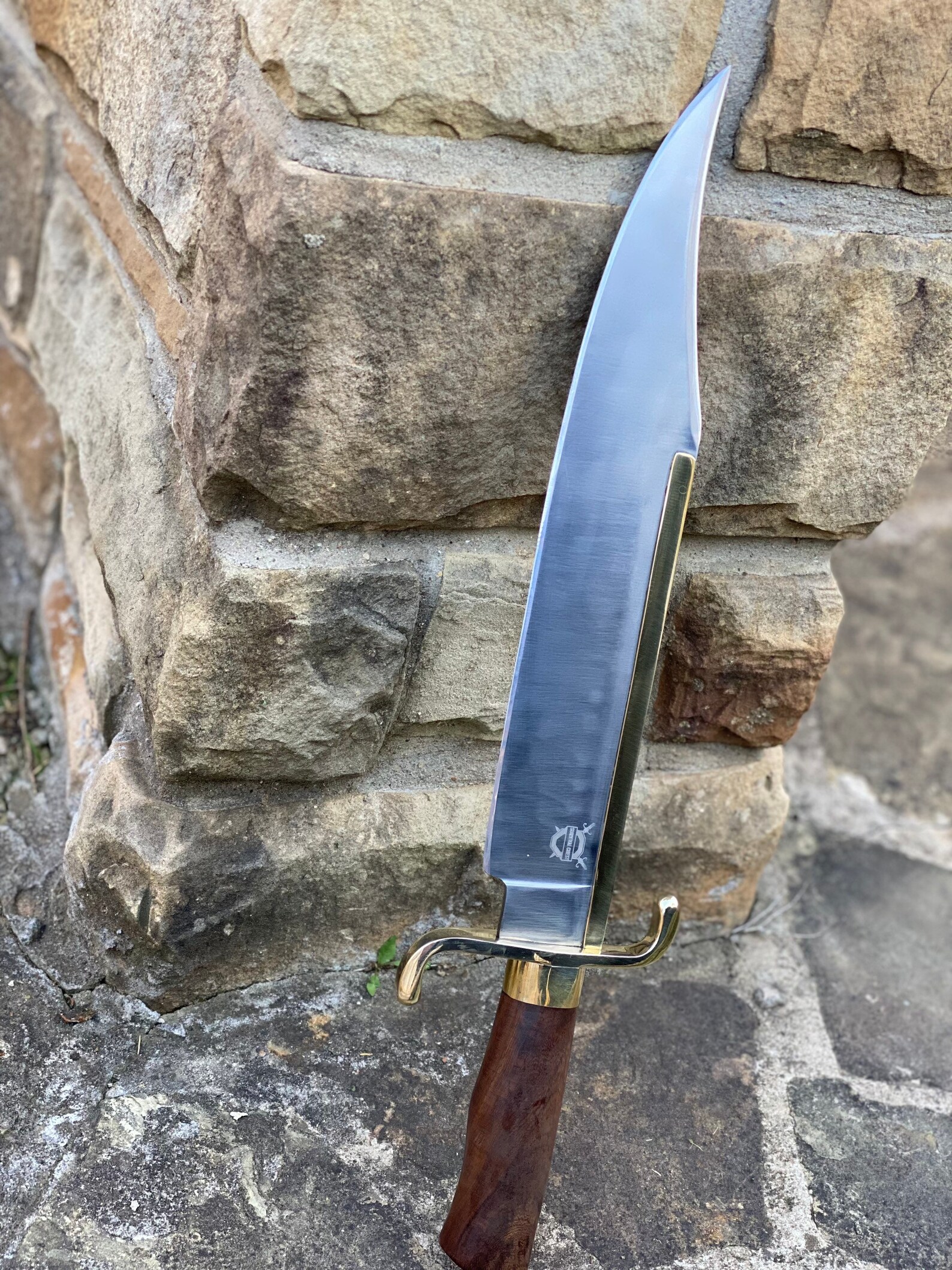 Premium Big Bowie Knife for Camping Hunting & Survival Rose - Etsy