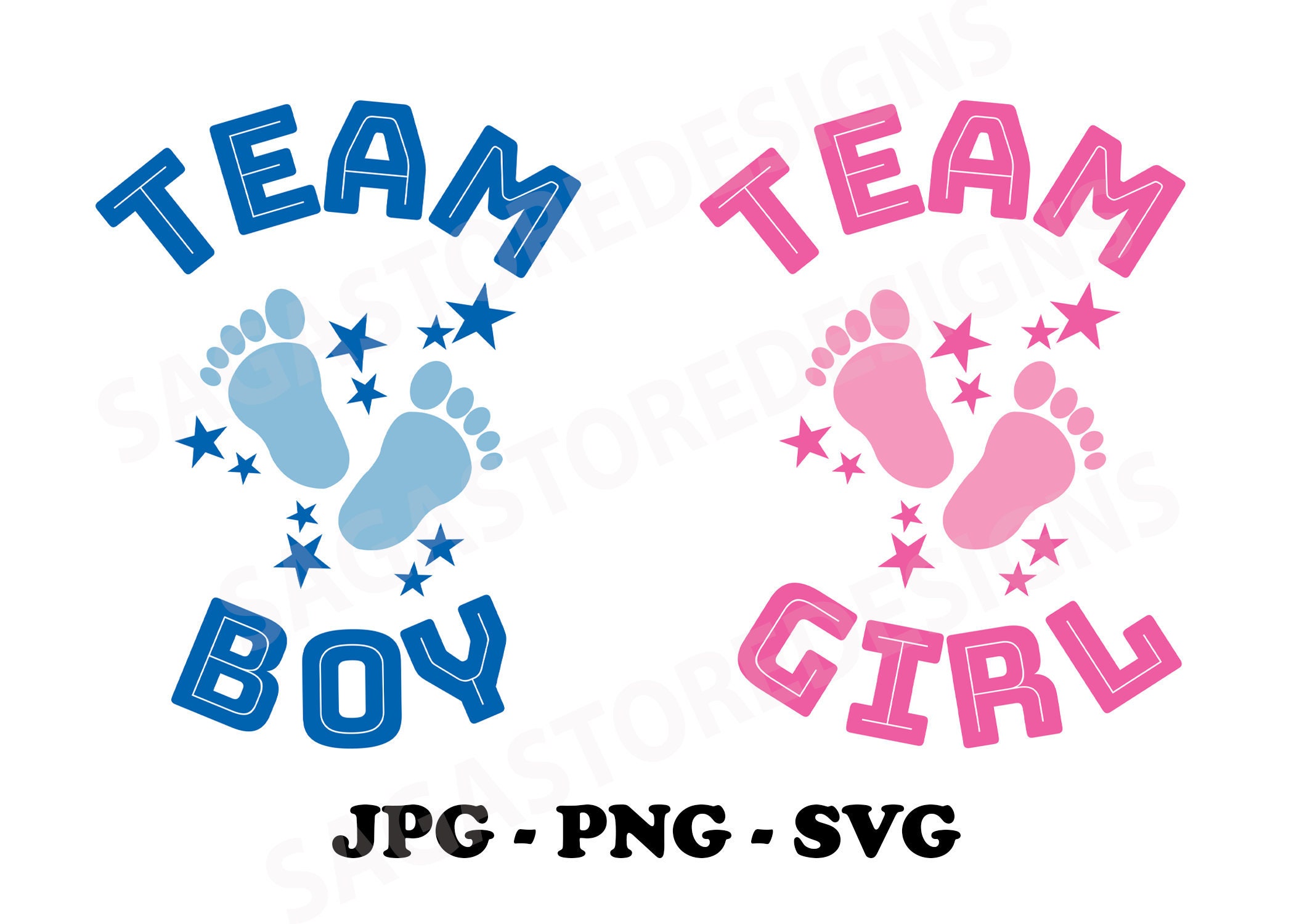 Team Boy & Team Girl Gender Reveal Pregnancy. JPG PNG and - Etsy Polska Team Boy & Team Girl Gender Reveal Pregnancy. JPG PNG and - Etsy Polska