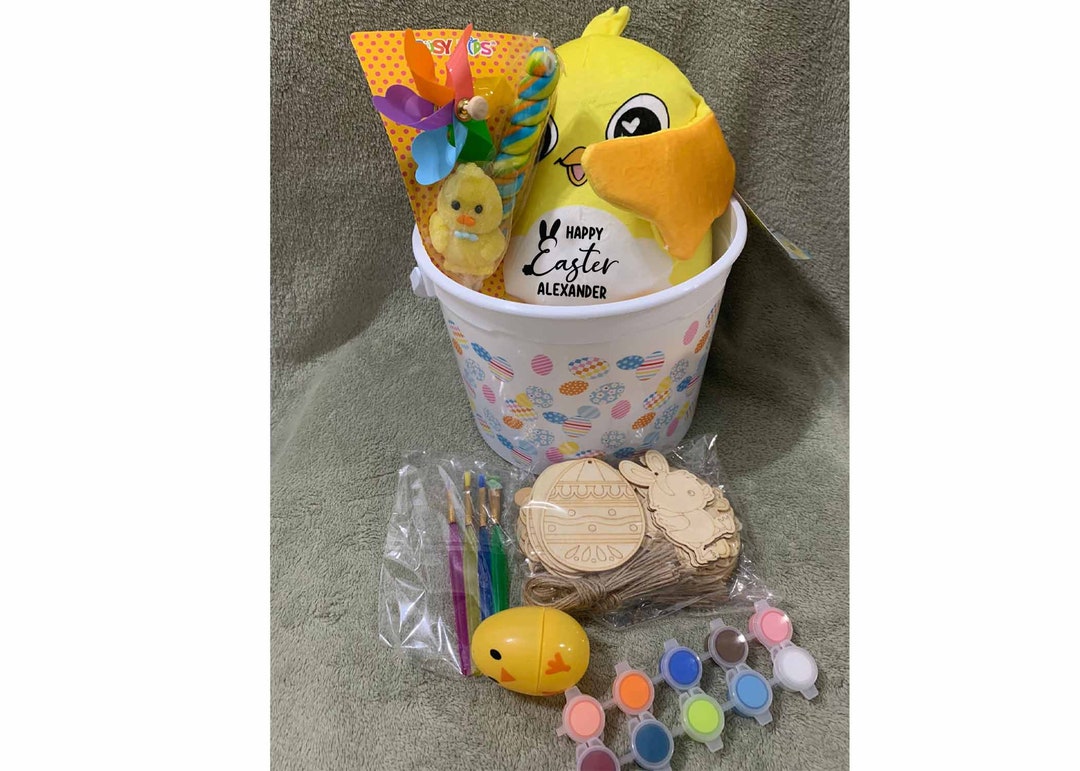 Kids Filled Easter Basket, Pre Made Easter Basket, Girls Easter Basket ...