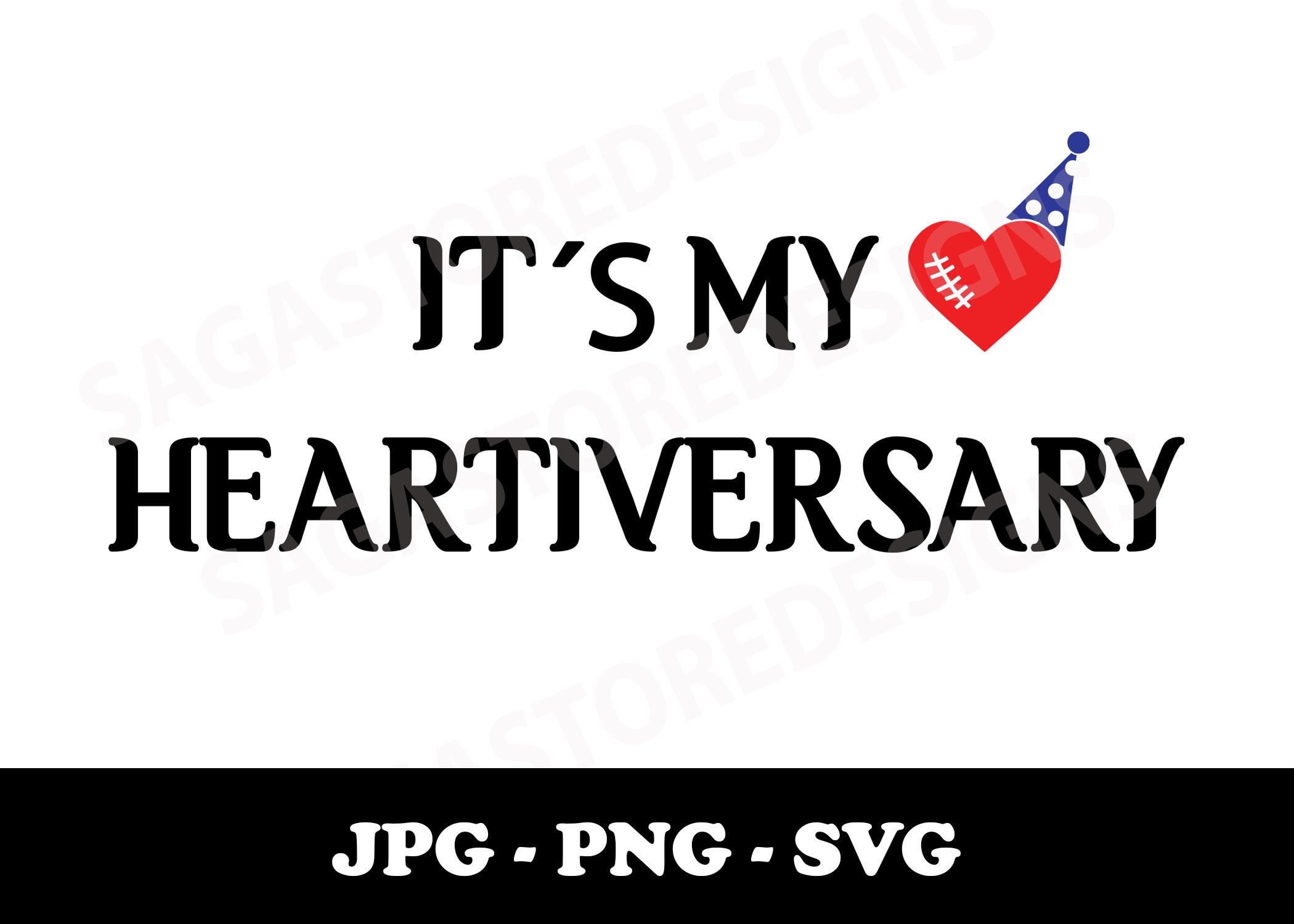My Heartiversary Printable Png, Jpg, Svg. CHD Awareness. Heart Warrior ...
