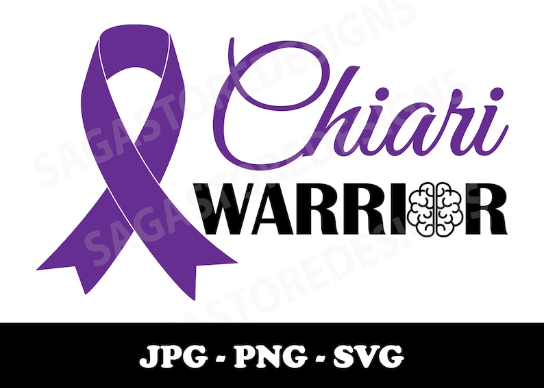Chiari Warrior Png, Jpg, Svg. Chiari Malformation Svg - Etsy