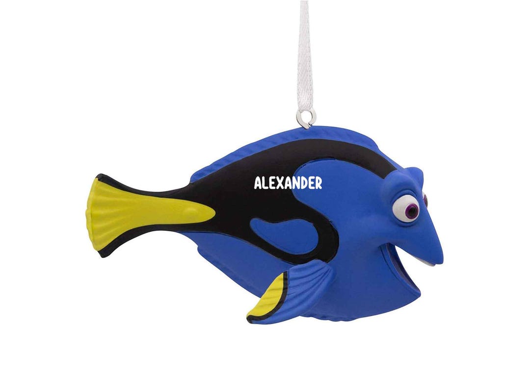 Personalized Finding Dory Christmas Ornament - Etsy