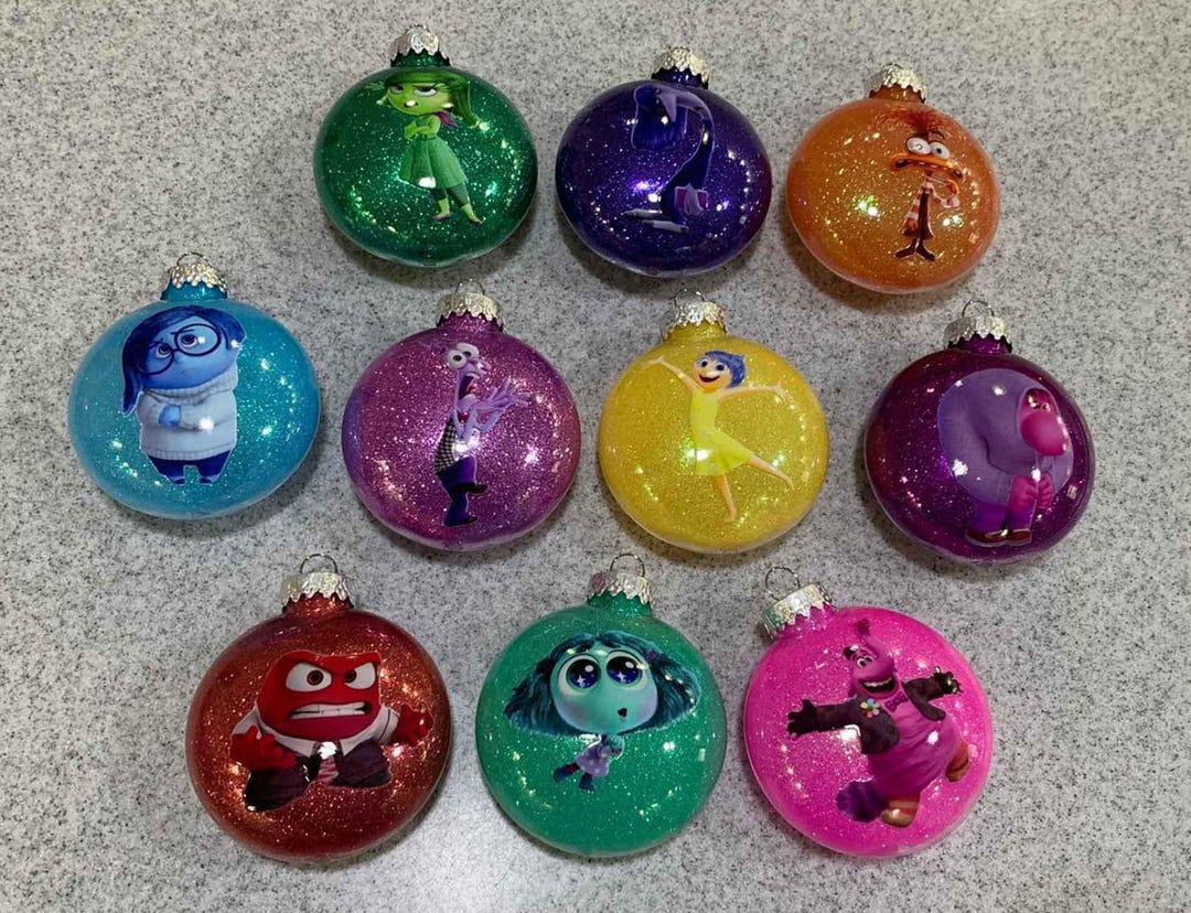 Inside Out Ornaments, Christmas Inside Out Character Ornament Gifts ...