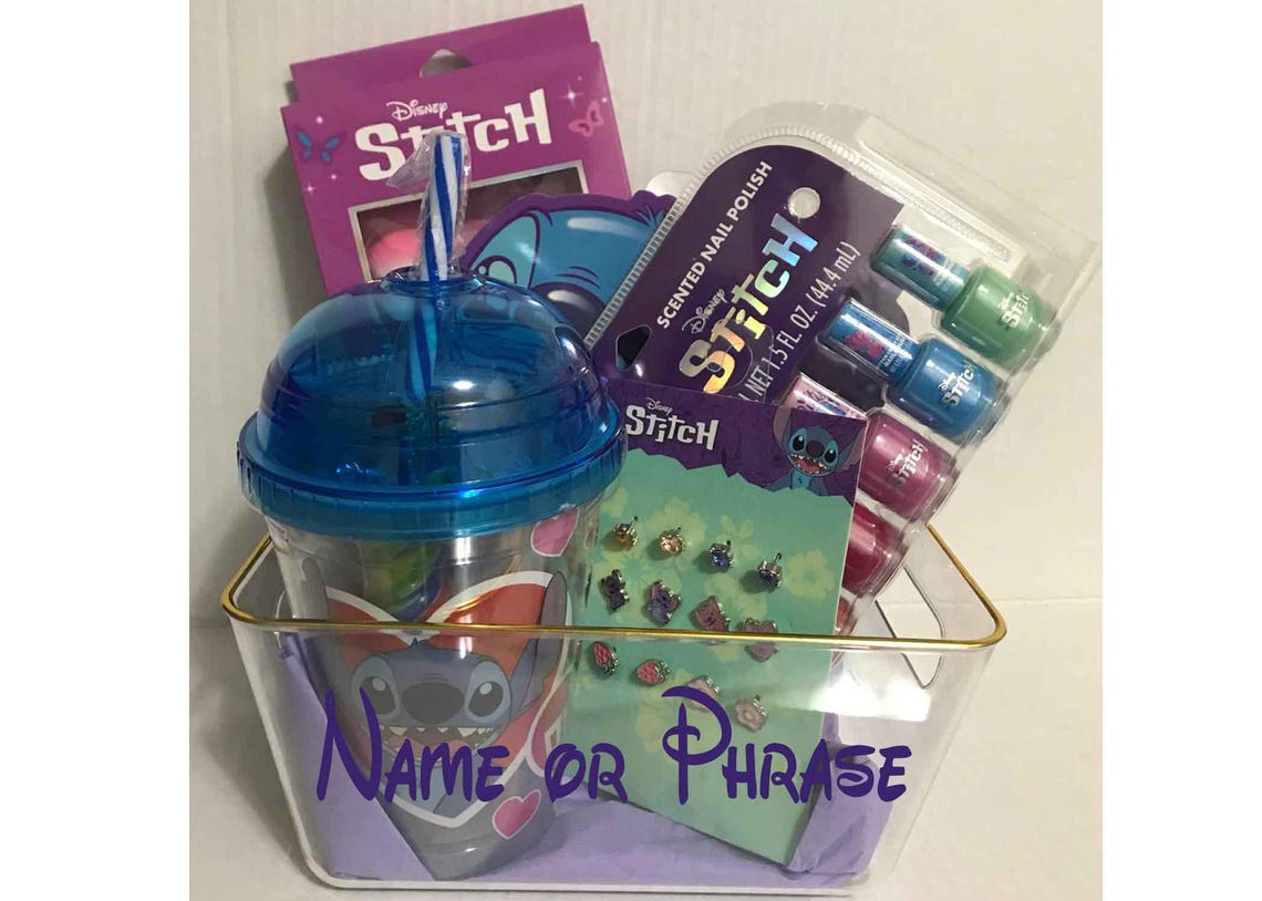 Stitch Gift Box. Stitch Birthday Gift. Stitch Holiday Gift - Etsy