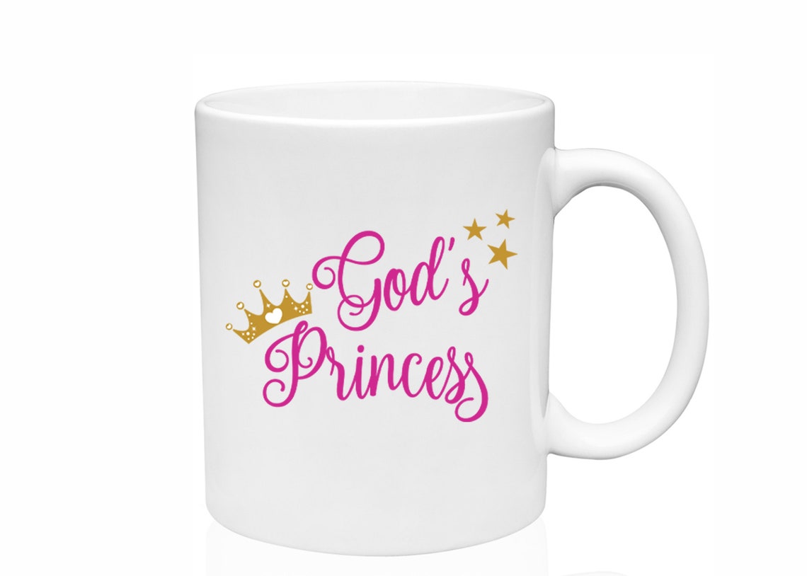 Religious God's Princess Printable Jpg, Png, Svg. Religious Saying ...