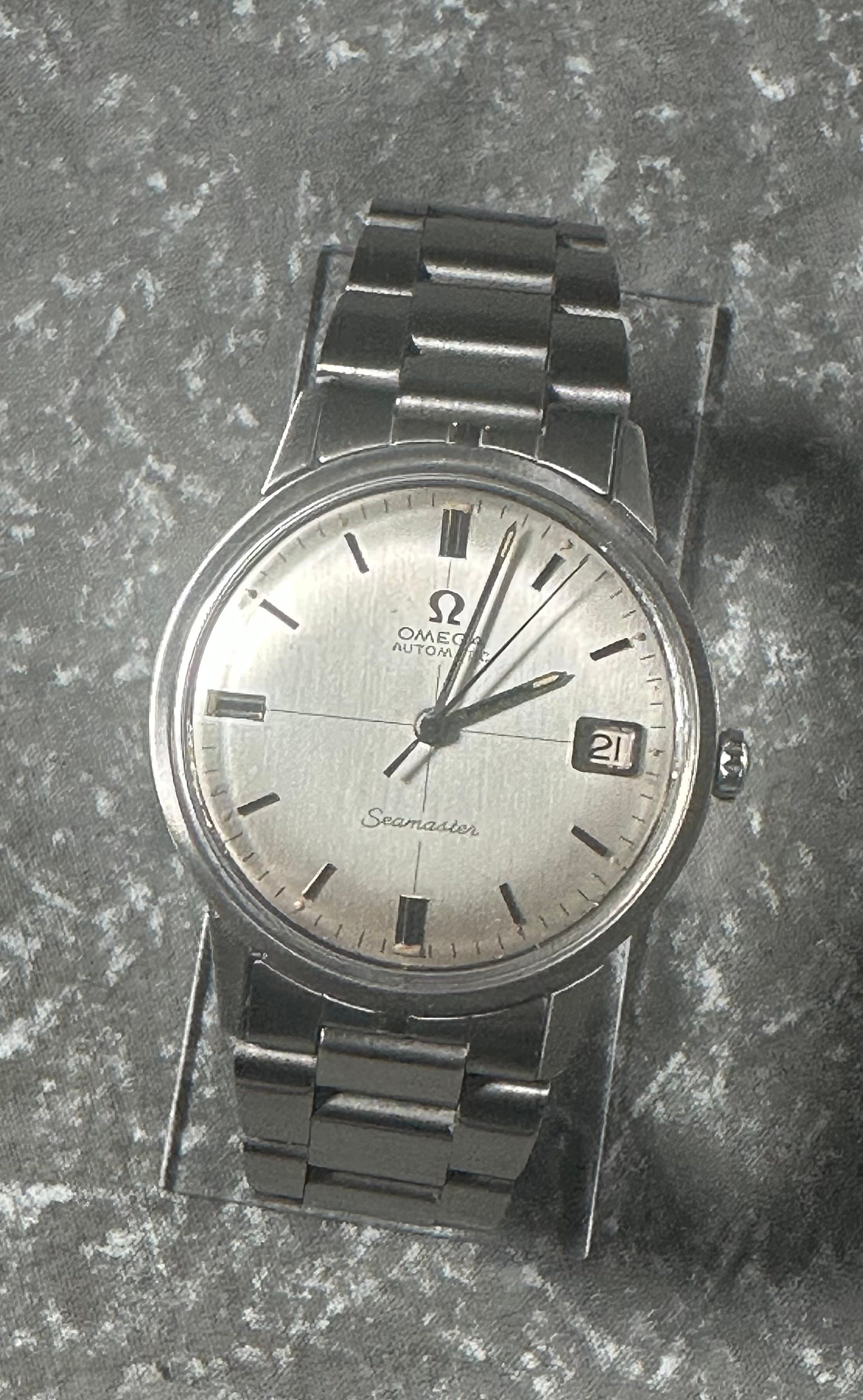 OMEGA Seamaster Automatic Mens Vintage Watch - Etsy