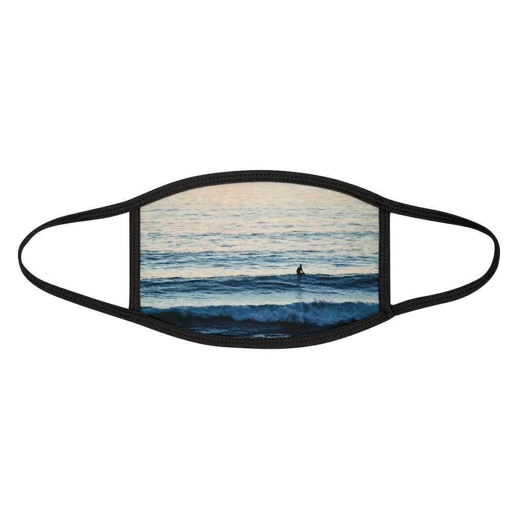 Surf Photography Face Mask, Surfer Face Mask, Beach Mask, Ocean ...