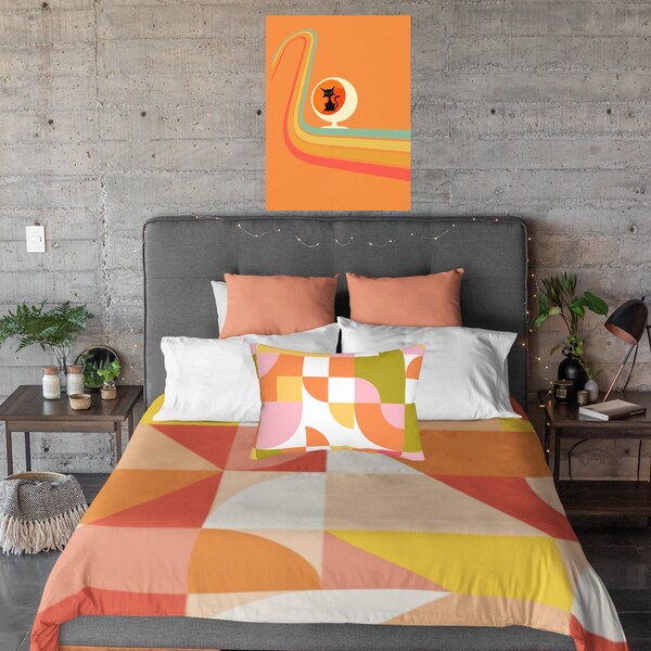 Geometric Bedding - Etsy