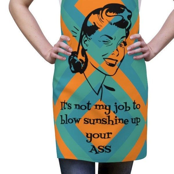 Funny Age Apron Etsy