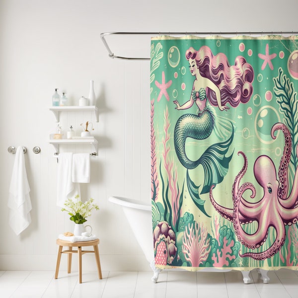 Mermaid Curtain - Etsy