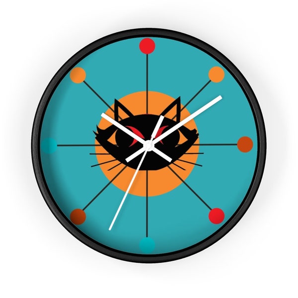 Starburst Clock - Etsy