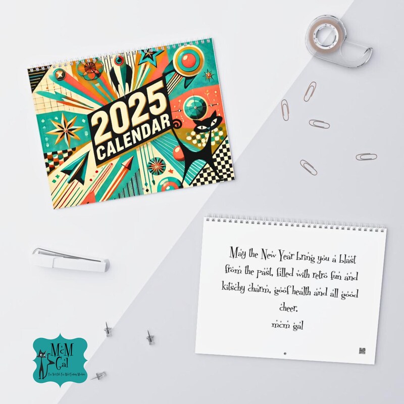 Modern Calendar - Etsy