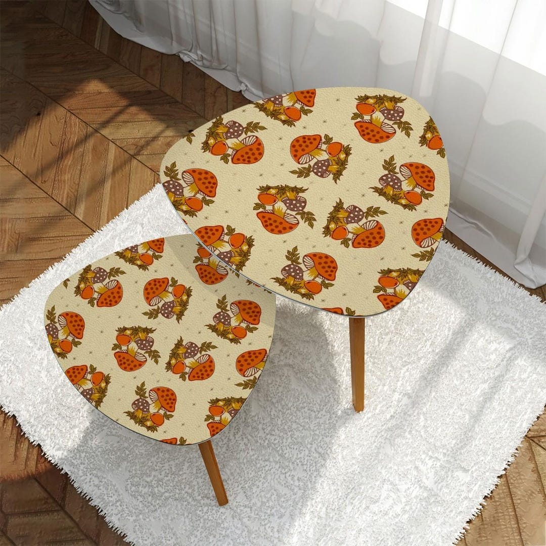Merry Mushroom 70s Mid Century Modern Nesting Tables, Groovy 70s Home ...