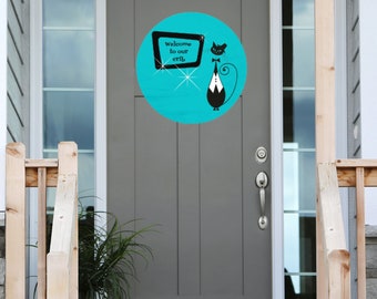 Atomic Welcome Sign - Etsy