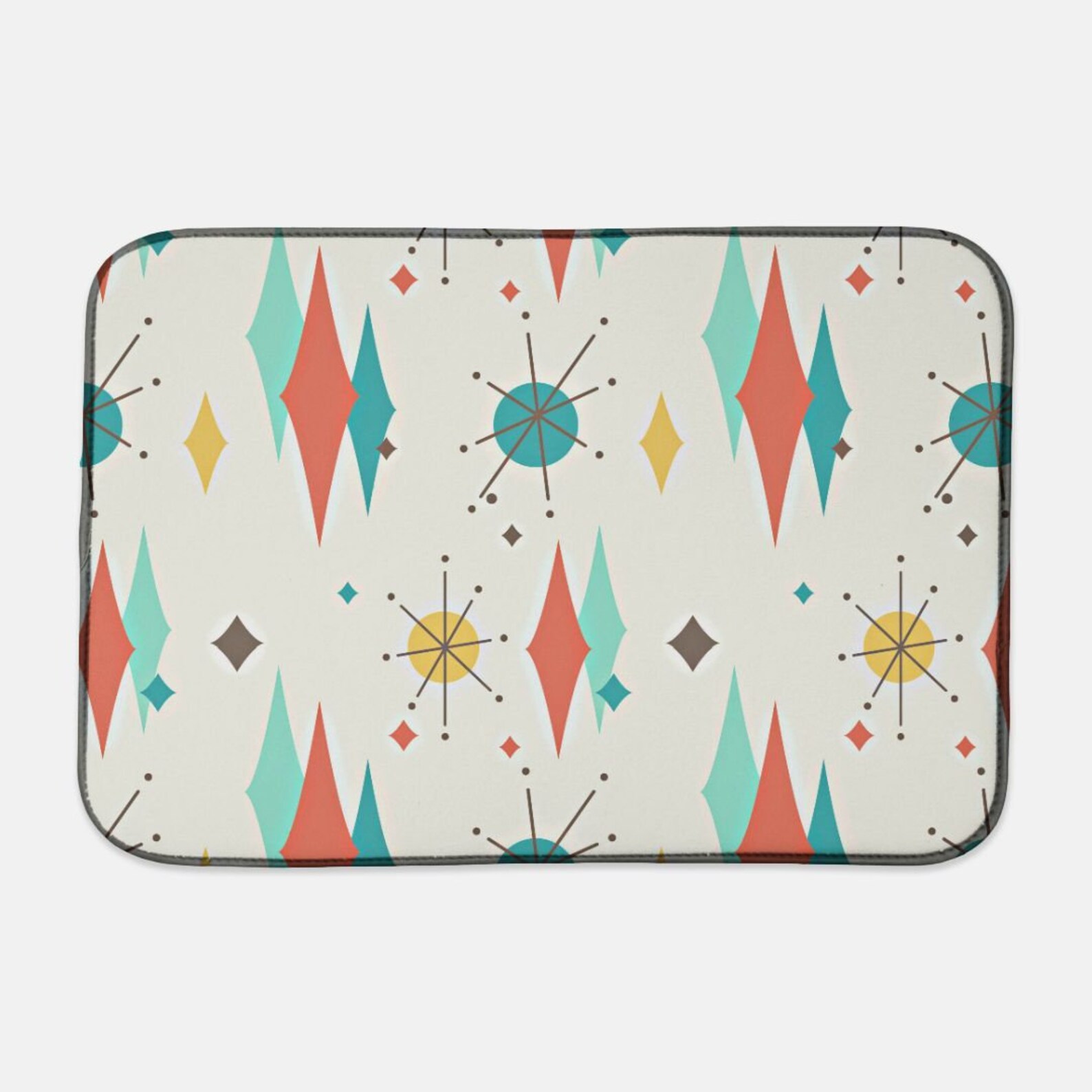 Mid Century Modern Atomic 50's Starburst Diamond MCM Mid - Etsy