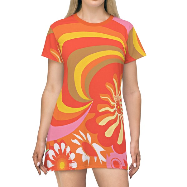 Groovy Dress - Etsy