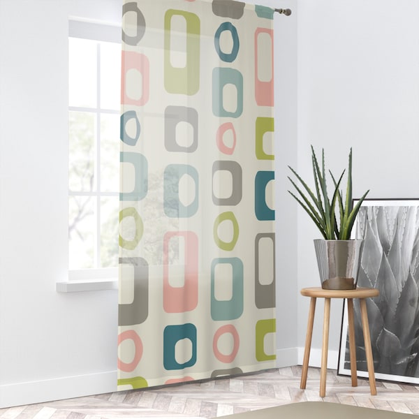 Retro Curtains - Etsy