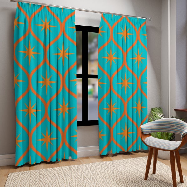 Mod Curtains - Etsy