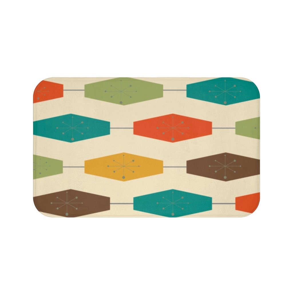 Mid Century Retro Geometric Groovy Lights Atomic Starburst - Etsy