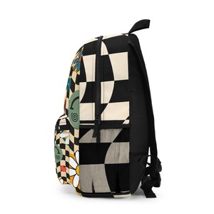 Back to School, Retro Backpack, Y2K, Groovy Flower Power, Hip, Cool ...