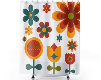 Rust Shower Curtain - Etsy