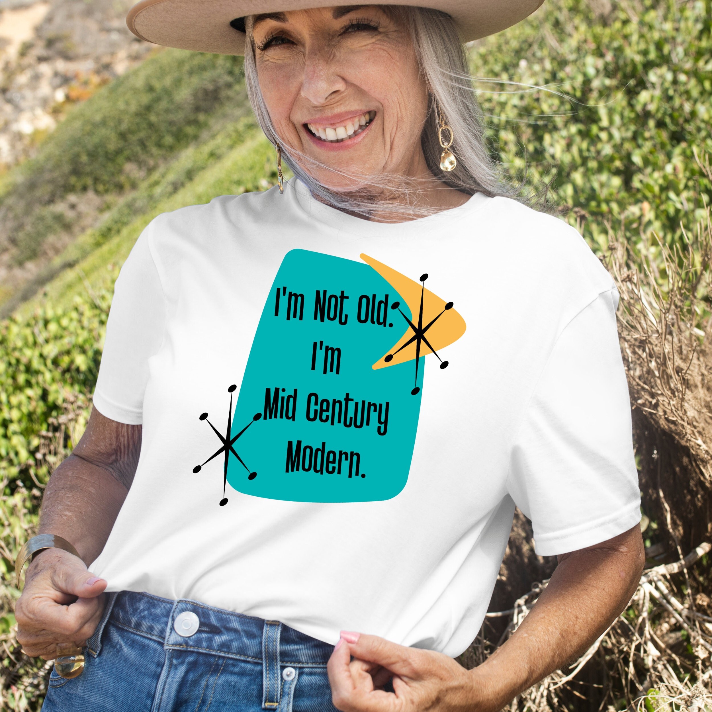 I'm Not Old I'm Mid Century Modern™ Retro Tee - Etsy
