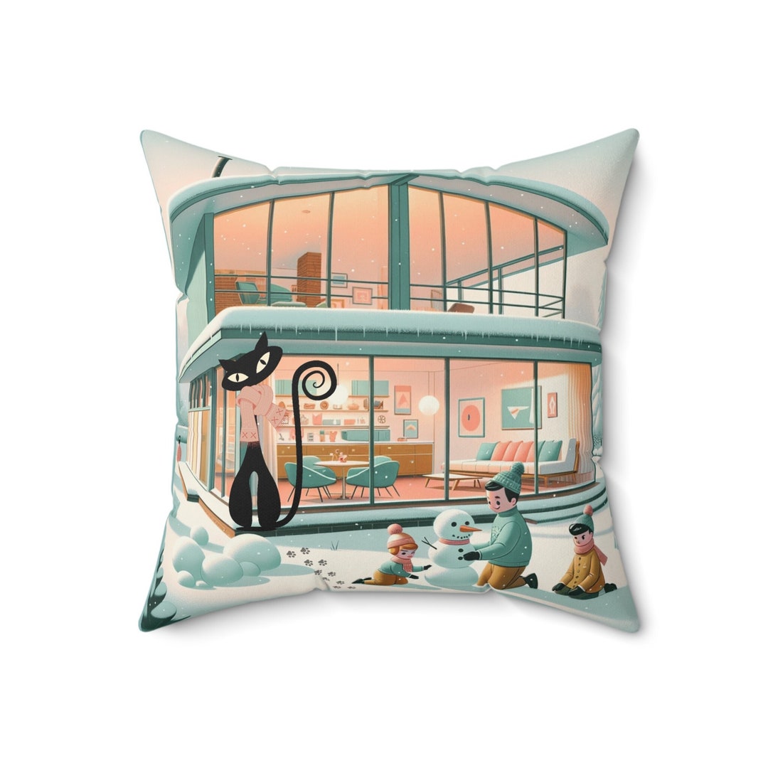 Mid Century Modern Winter Wonderland, Mid Century Designed Home ...