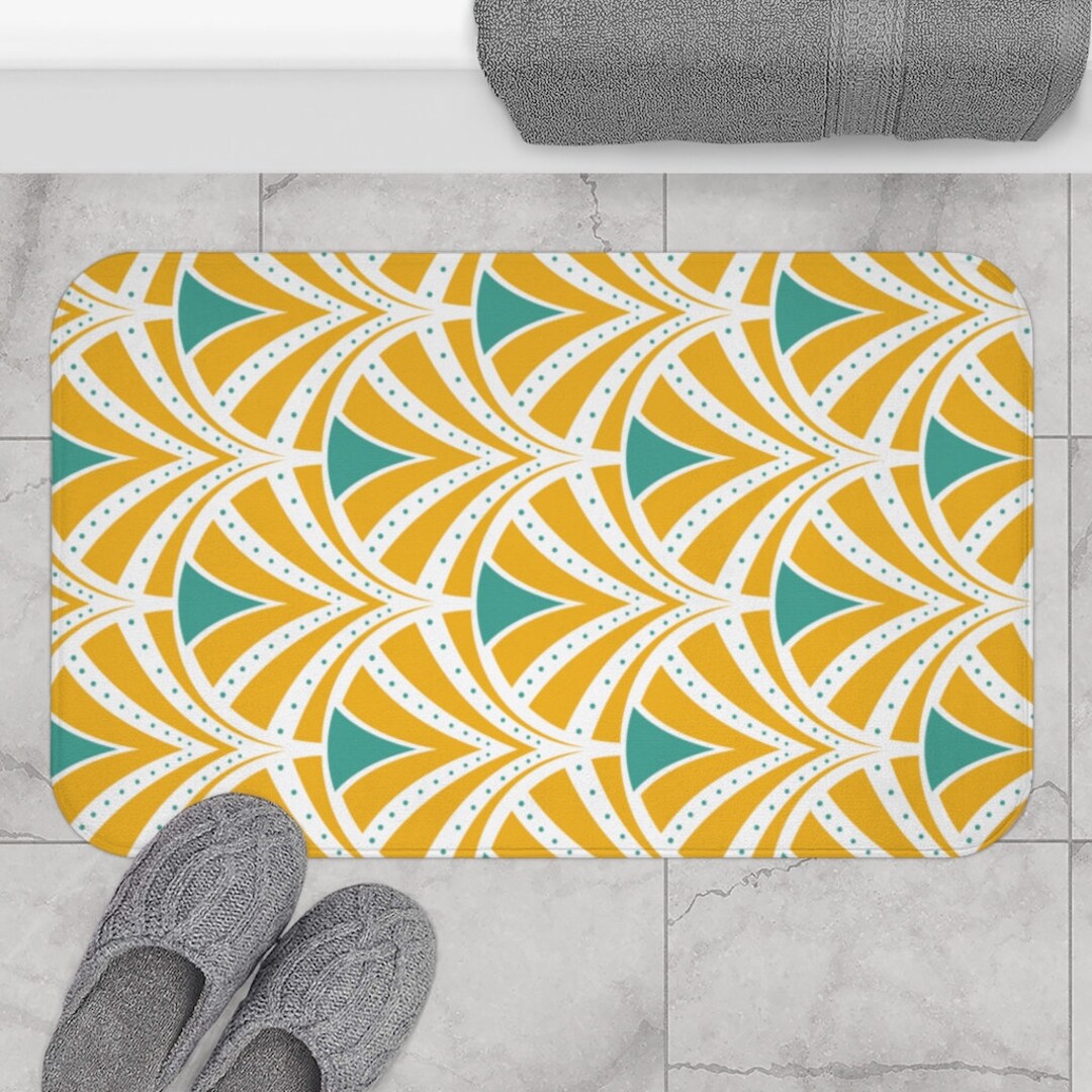 Mid Century Bath Mat