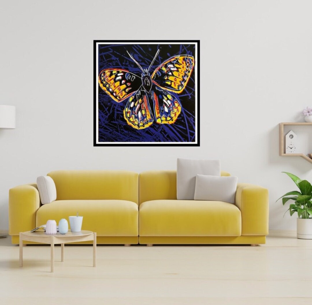 Andy WARHOL “SILVERSPOT” BUTTERFLY- Full Sized- Screenprint- Endang ...
