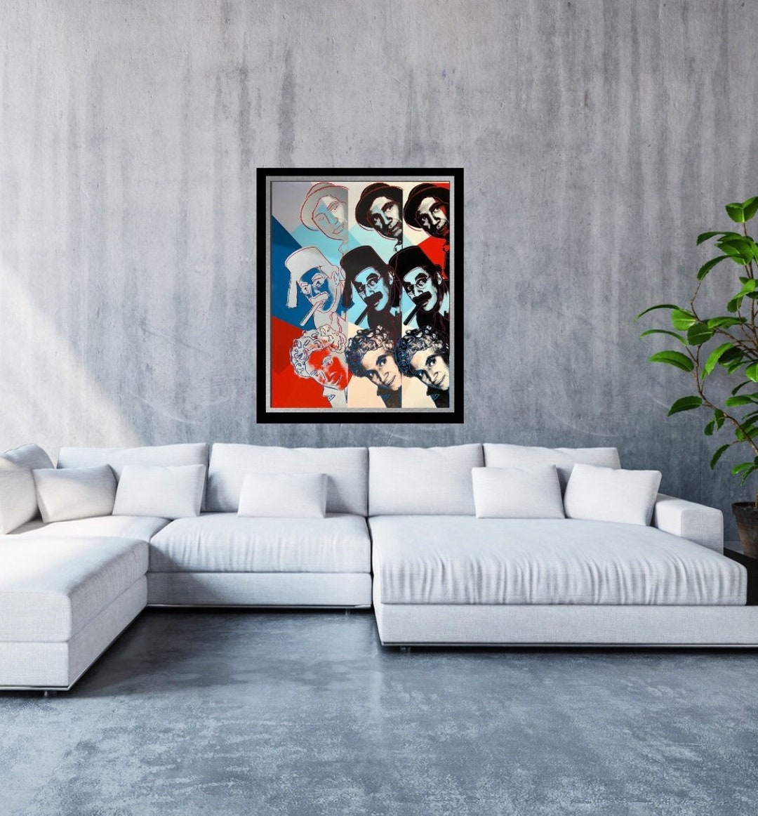 Andy WARHOL marx Brothers Full Sized Silkscreen screenprint Jews Suite ...