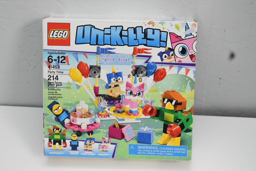Lego LEGO Unikitty Party Time 41453 Open and Complete - Etsy