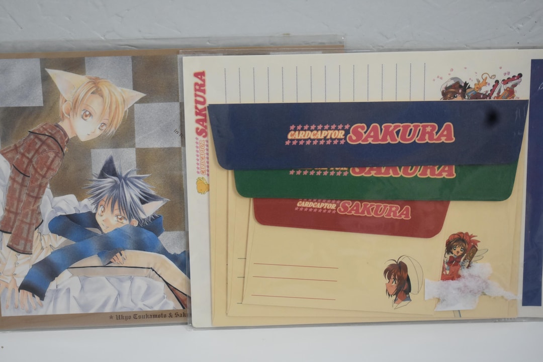 Anime / Manga Letter Stationery Sets Cardcaptor Sakura and Fun Fun ...