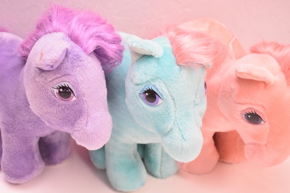 PICK ONE My Little Pony Hasbro Softies G1 Plush Ponies - Etsy