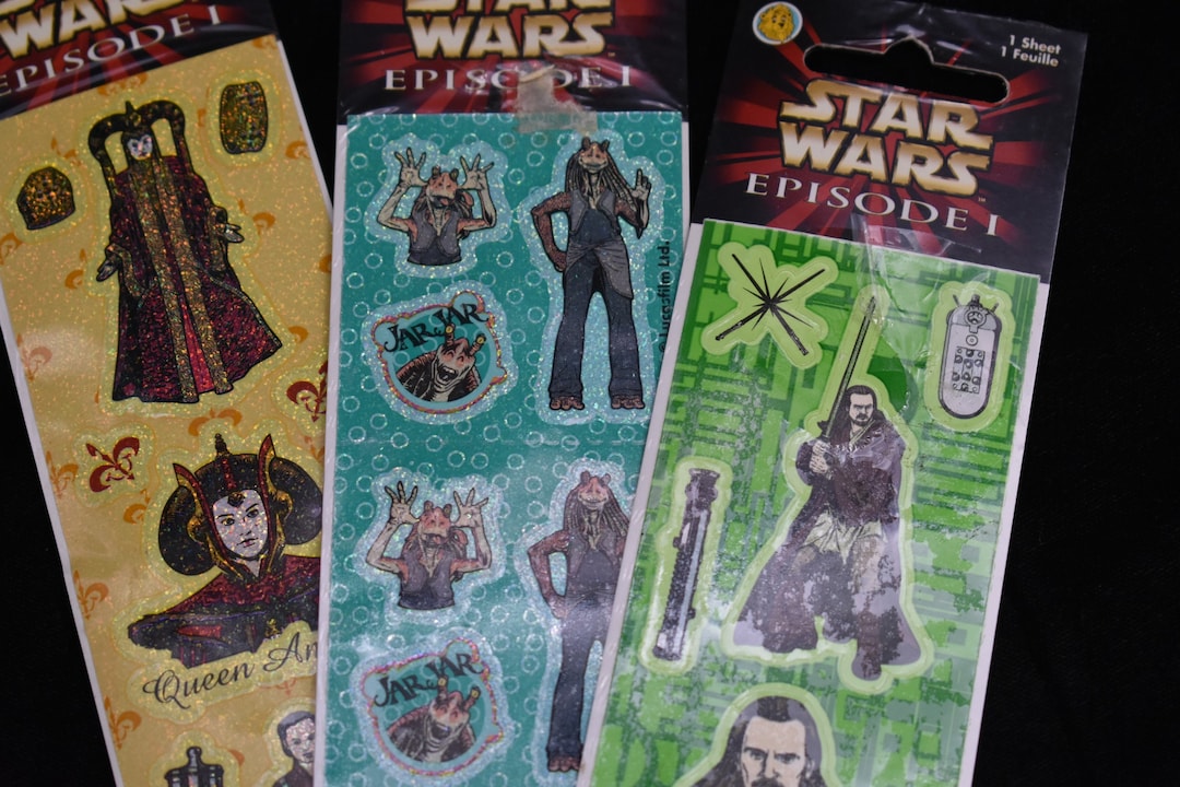 Sandylion Star Wars Episode 1 Stickers Phantom Menace - Queen Amidala ...