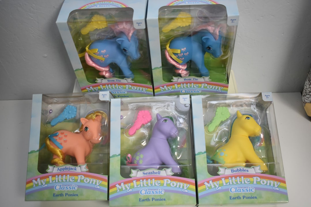 PICK ONE My Little Pony G1 Retro Release Early Earthling Ponies Basic ...