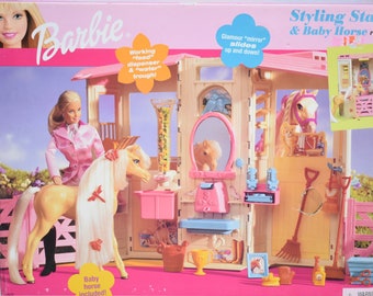 Barbie Horse Stable - Etsy