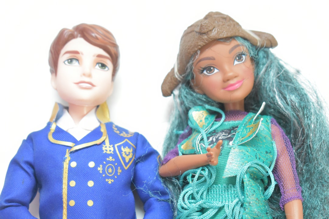 Lot of 2 Disney Descendants Dolls Prince and Pirate - Etsy